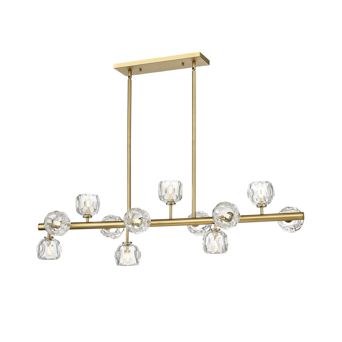 GONIA 12 LIGHT LINEAR CHANDELIER – Moderno Lighting Inc.