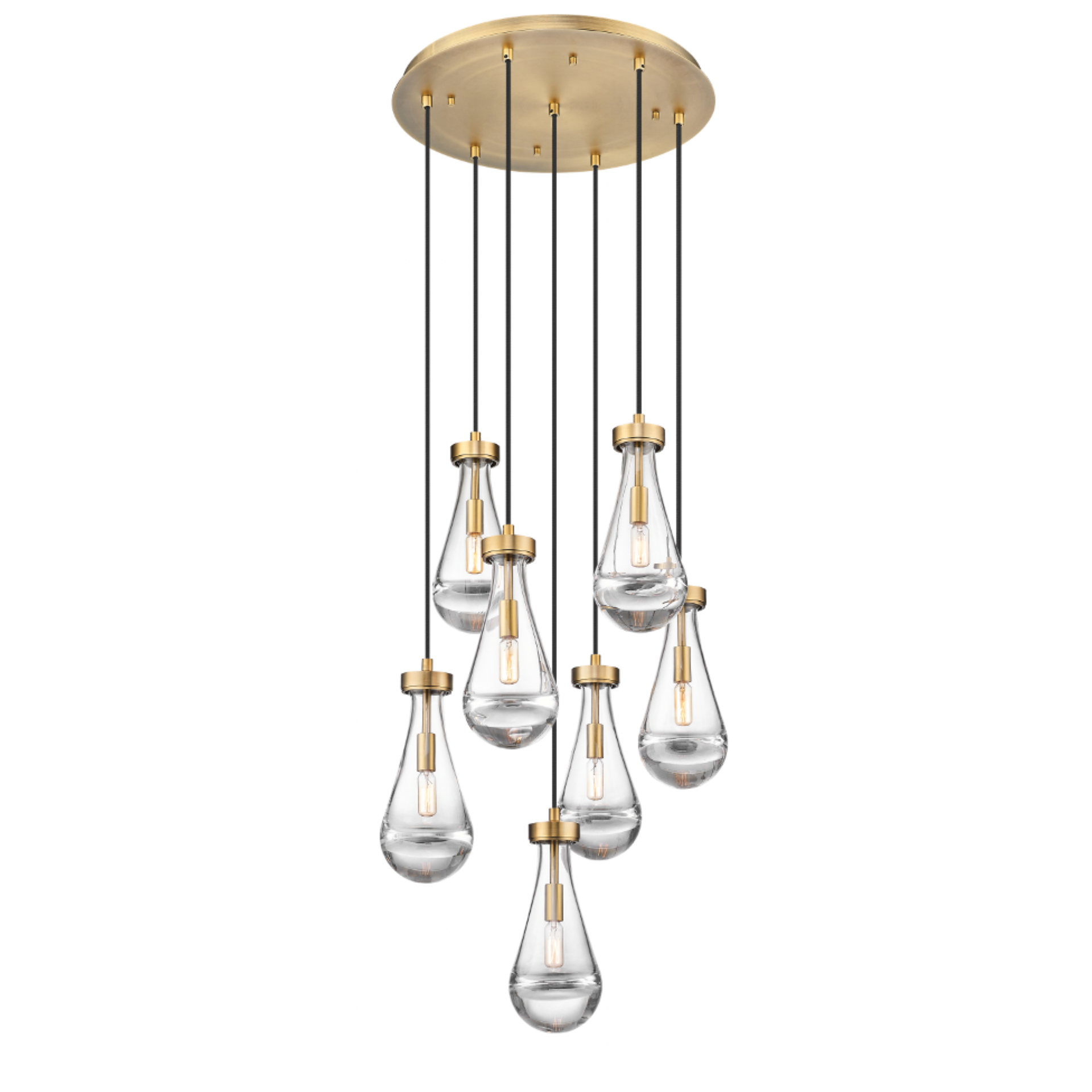 NEWTON 7 LIGHT MULTI-PENDANT – Moderno Lighting Inc.