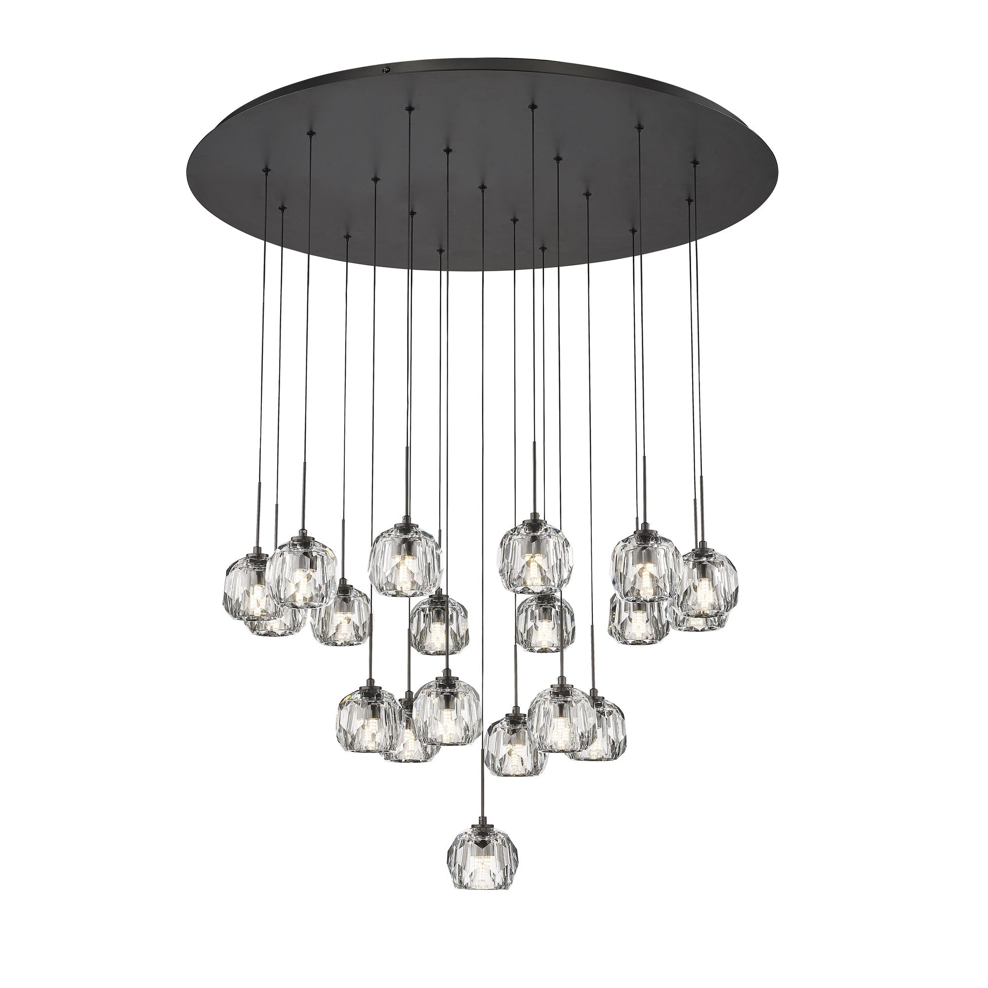 ATHENA 19 LIGHT MULTI-PENDANT – Moderno Lighting Inc.
